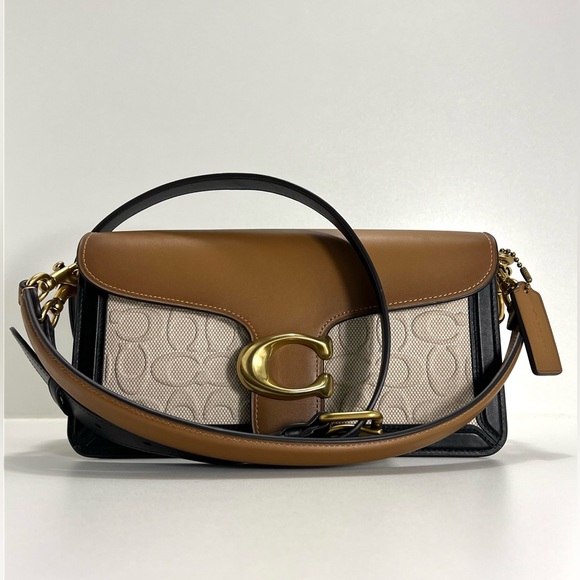 Coach | Bags | Coach Embossed Signature Tabby 26 In Glove Tanned ...